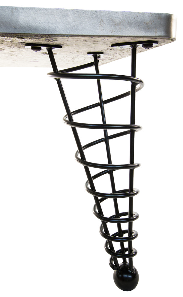 Modern Coffee Table Legs, 14 inch height, Set of Four, Handmade ...