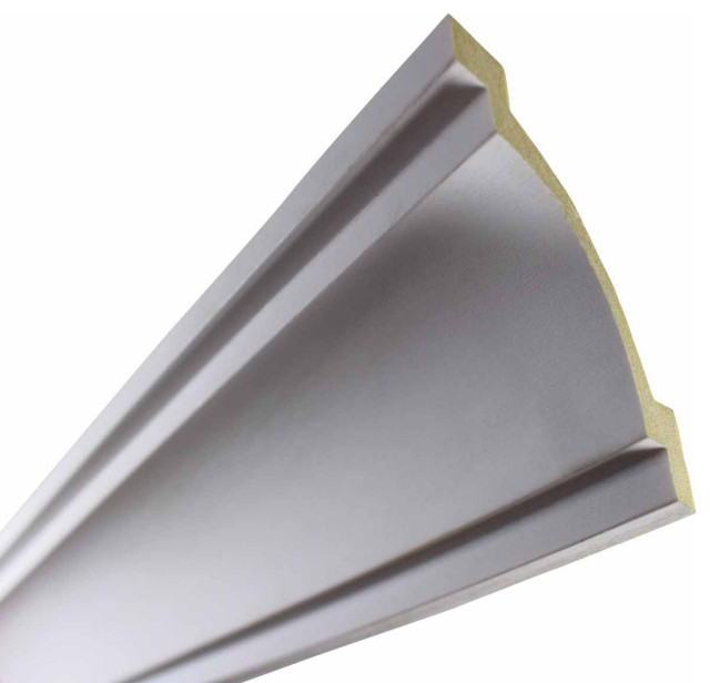 White Cornice Urethane Finish 94" L Jackson Simple Design Renovators ...