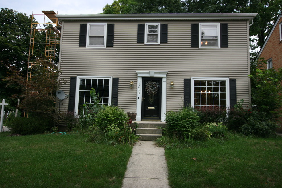 Corner House Curb Appeal and Landscaping