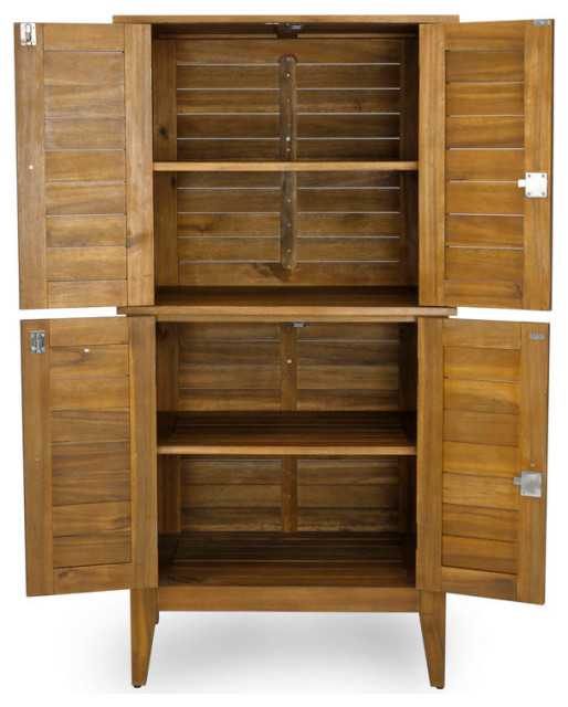Maho Outdoor Storage Cabinet by homestyles - Transitional - Storage ...