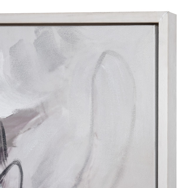 Ash Abstract Framed Wall Art Large - Contemporary - Prints And Posters ...