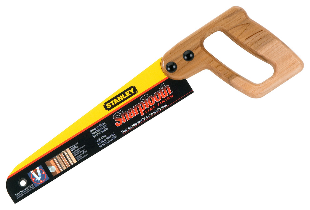 Stanley Hand Tools 10" 12 TPI SharpTooth Mini Utility Saw - Traditional ...