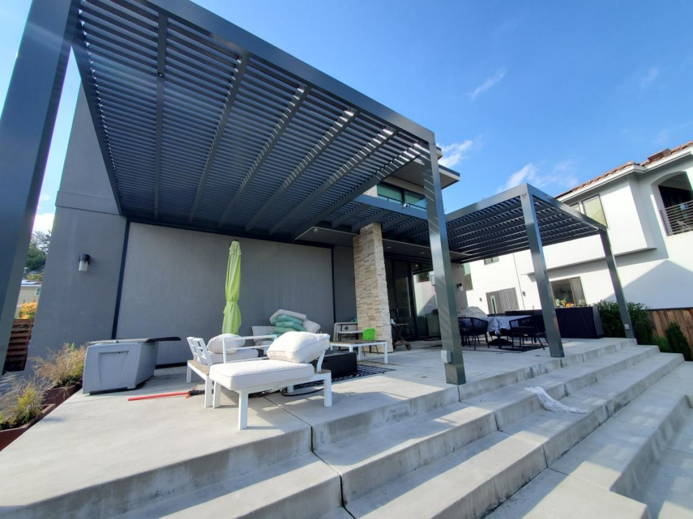 Aluminum Modern Patio Cove - Modern - Patio - Kansas City - by Elite ...