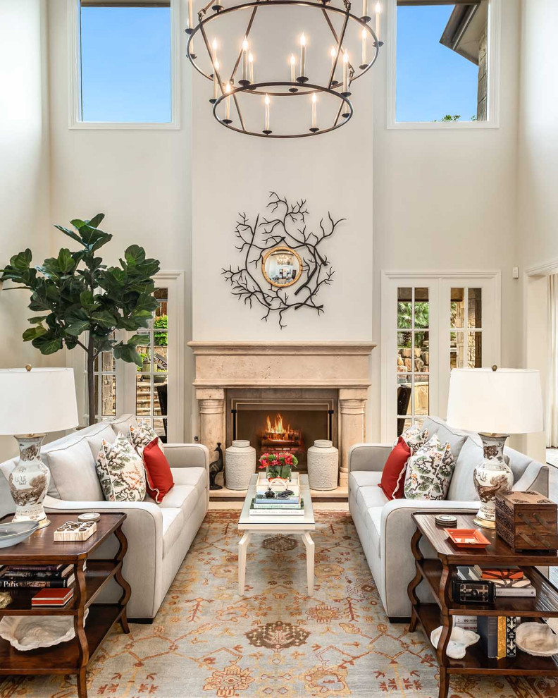 Updated Traditional Lovely Home in Alamo Heights - Traditional - Living ...