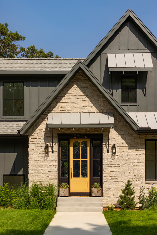 Lake Minnetonka Custom Home - Transitional - Exterior - Minneapolis ...