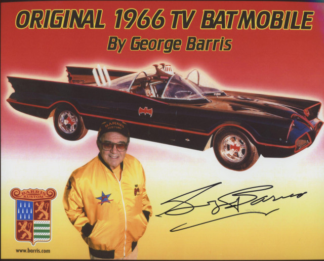 George Barris Signed Photo, Custom Frame - Midcentury - Prints And ...