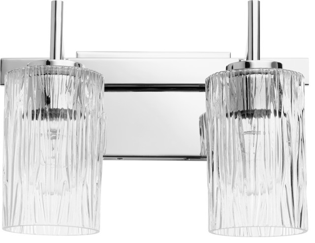 Transitional Vanity in Chrome - Transitional - Bathroom Vanity Lighting ...