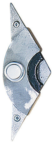 Moderno Bell Plate With Button - Contemporary - Doorbells And Chimes ...