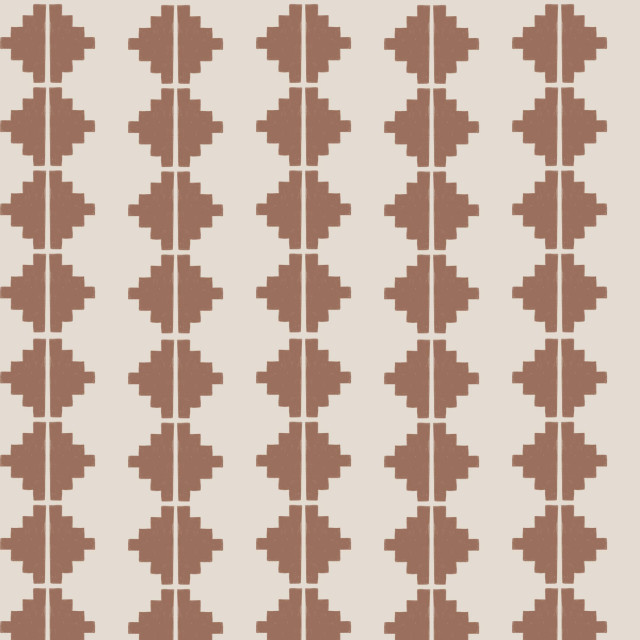 Chair, Aztec Terracotta, One Size - Southwestern - Armchairs And Accent ...