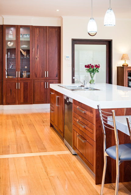 Redgum Kitchen In a Perfect Bush Setting - Modern - Melbourne - by ...