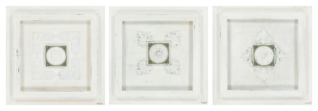 Surya Surya Wall Decor Wall Art 18"H X 18"W - Farmhouse - Wall Accents ...