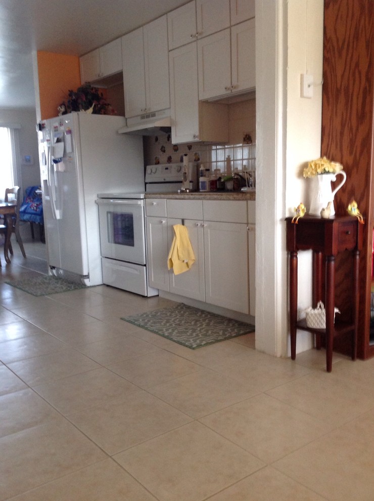 Our wonky kitchen