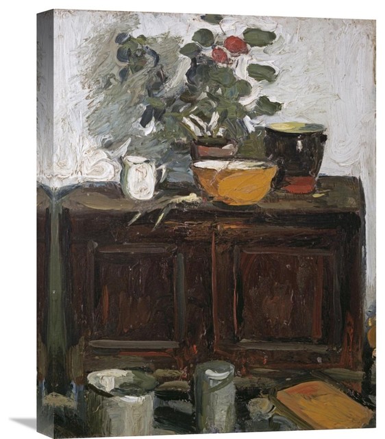 "The Kitchen Dresser, Larkhall" Canvas Giclee by George Leslie Hunter ...