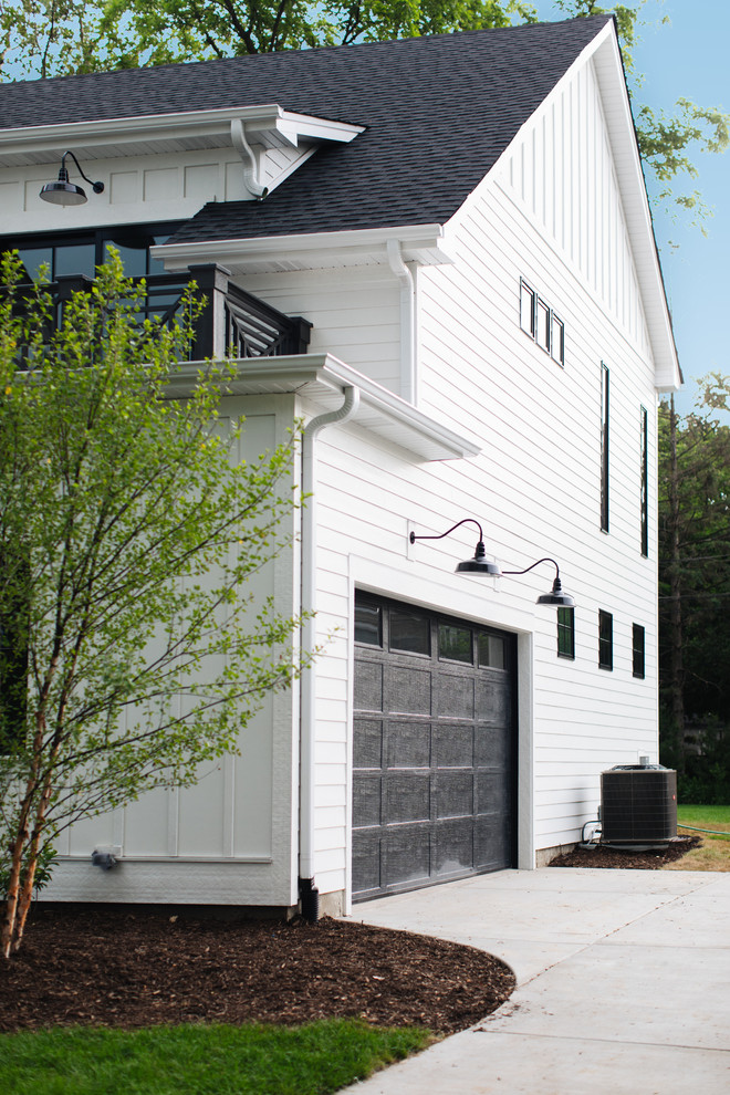 Melody Ln, Naperville, IL - Farmhouse - Exterior - Chicago - by M House ...