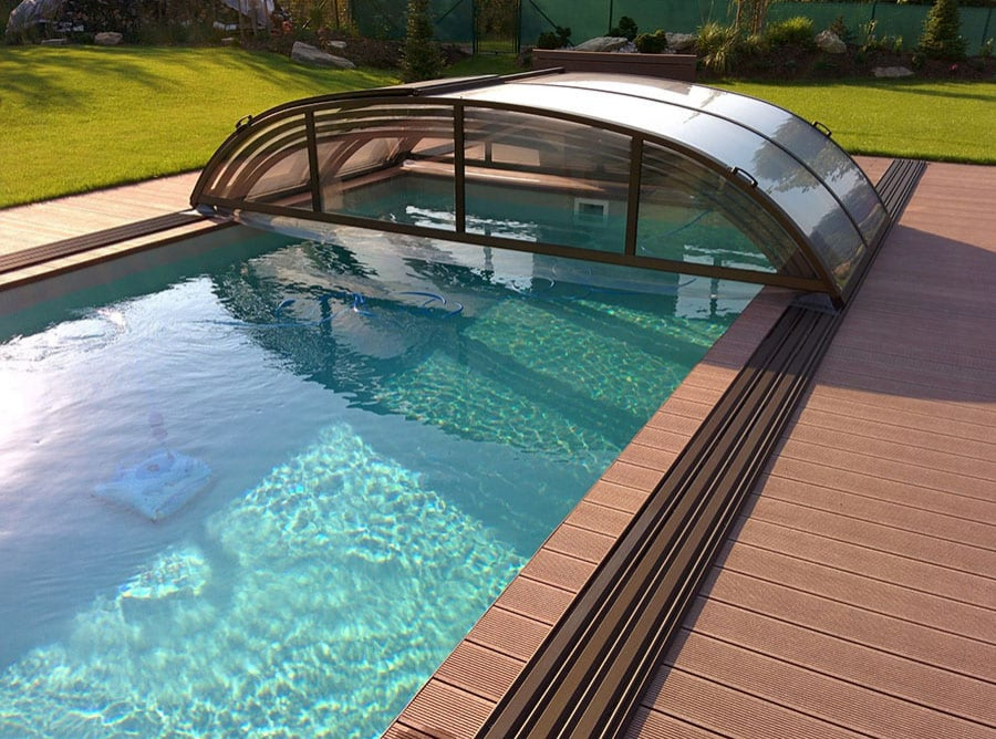 Retractable Swimming Pool Enclosures - Modern - Garden - Essex - by My ...