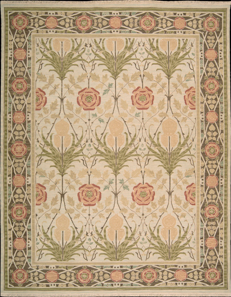 Nourison Nourmak Light Green Area Rug, 3'10"x5'10", 5'10" x 8'10 ...