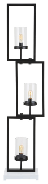 Uttermost Cielo Black Floor Lamp - Transitional - Floor Lamps - by Uttermost | Houzz
