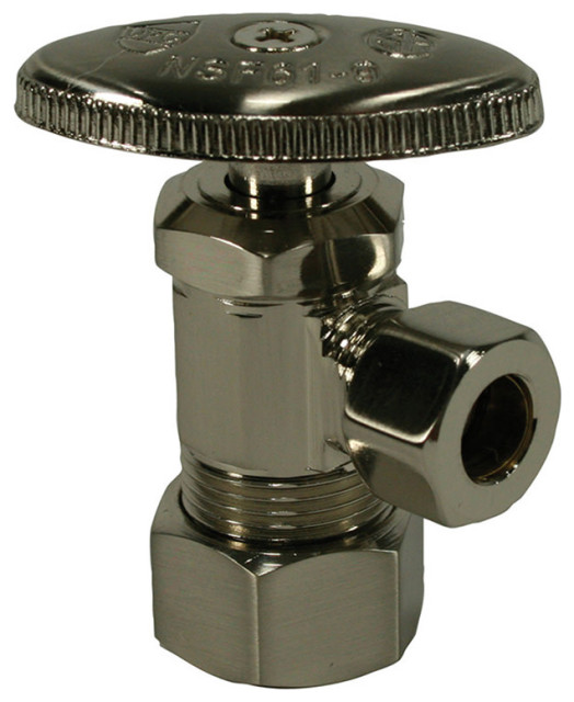 Jones Stephens S4211BN 5/8 COMPRESSION X 3/8 COMPRESSION ANGLE ...