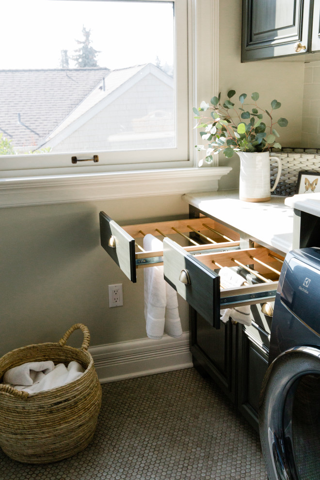 Victorian Restoration in Seattle - Traditional - Laundry Room - Seattle ...