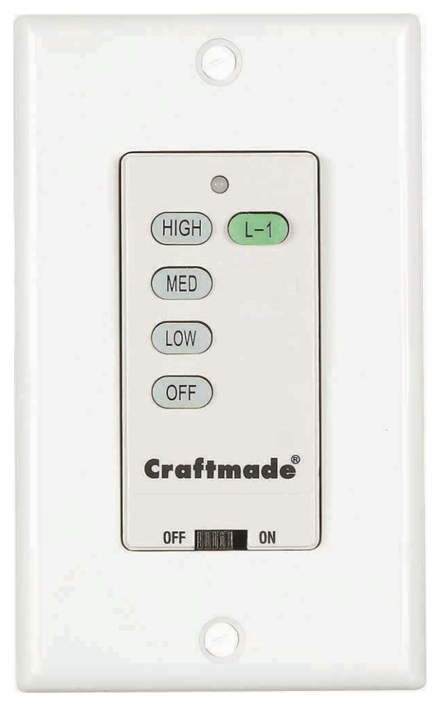 Craftmade UCI-WALL UCI Ceiling Fan Wall Control - Ceiling Fan ...