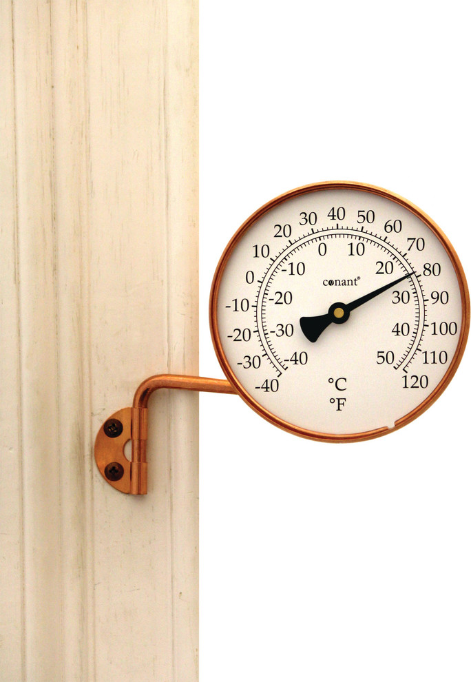 Vermont Thermometer Living Finish Copper - Traditional - Decorative ...