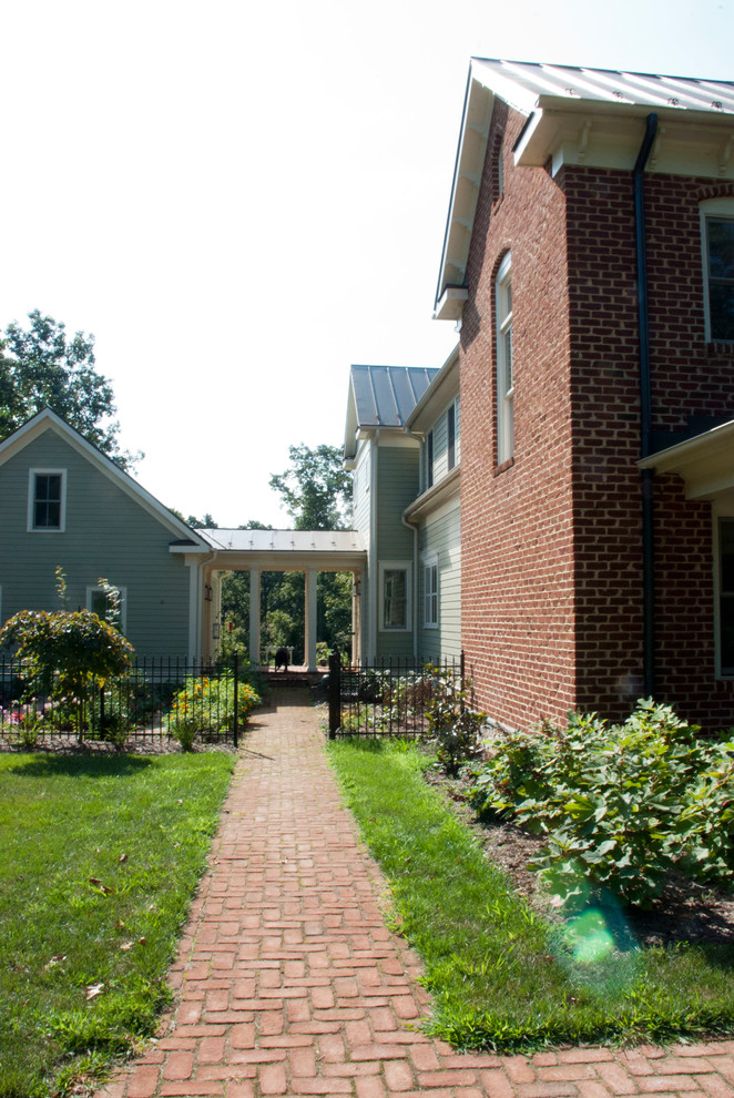 Brick Walkway - Farmhouse - Exterior - Other - by Kingma Developers, Inc.