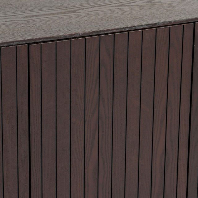 Modrest Longford Smoked Ash Buffet - Midcentury - Buffets And ...