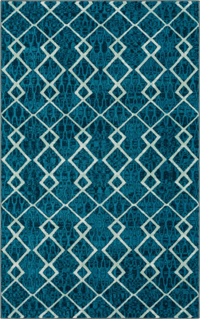 Mohawk Home Tate Beige 5' x 8' Area Rug, 8' x 10' - Scandinavian - Area ...