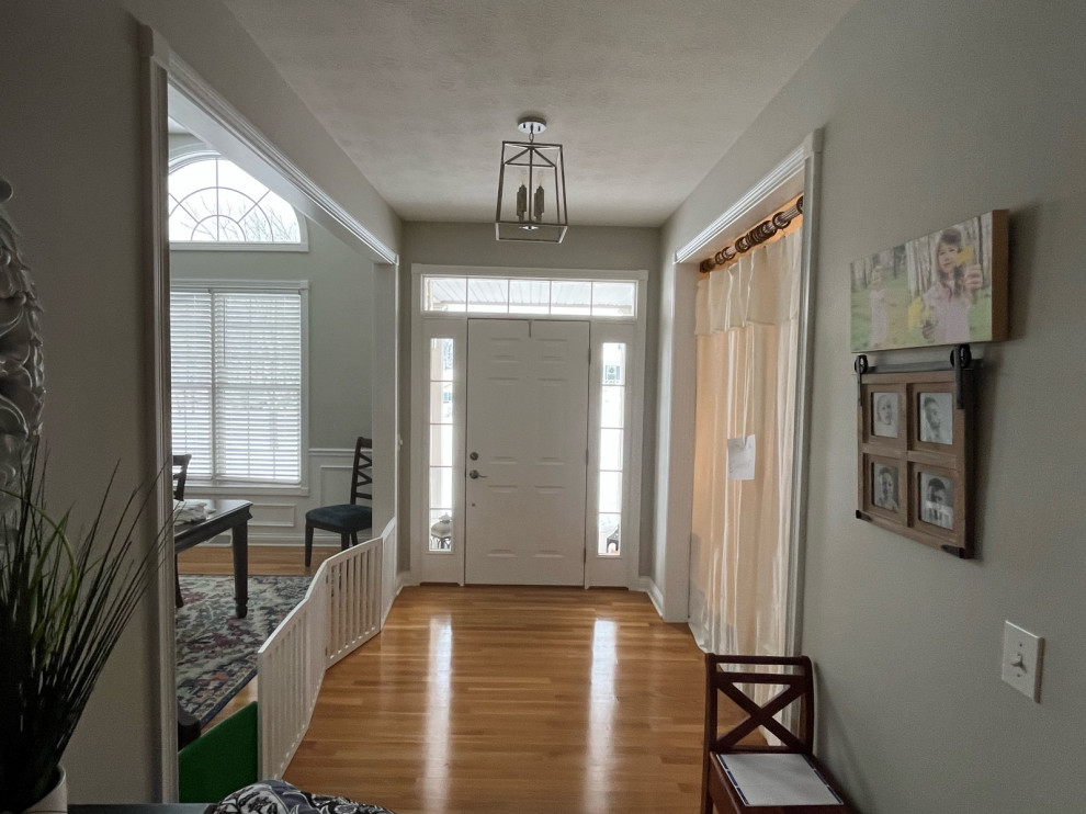Office right off foyer, need privacy | Houzz Forum