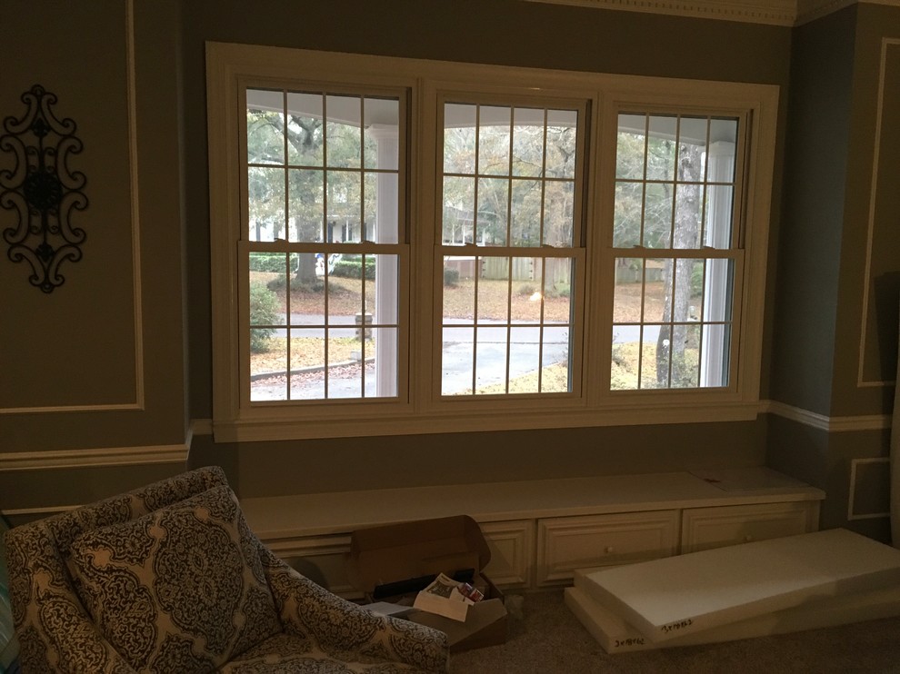 Living in a fish bowl...I need window treatment help!