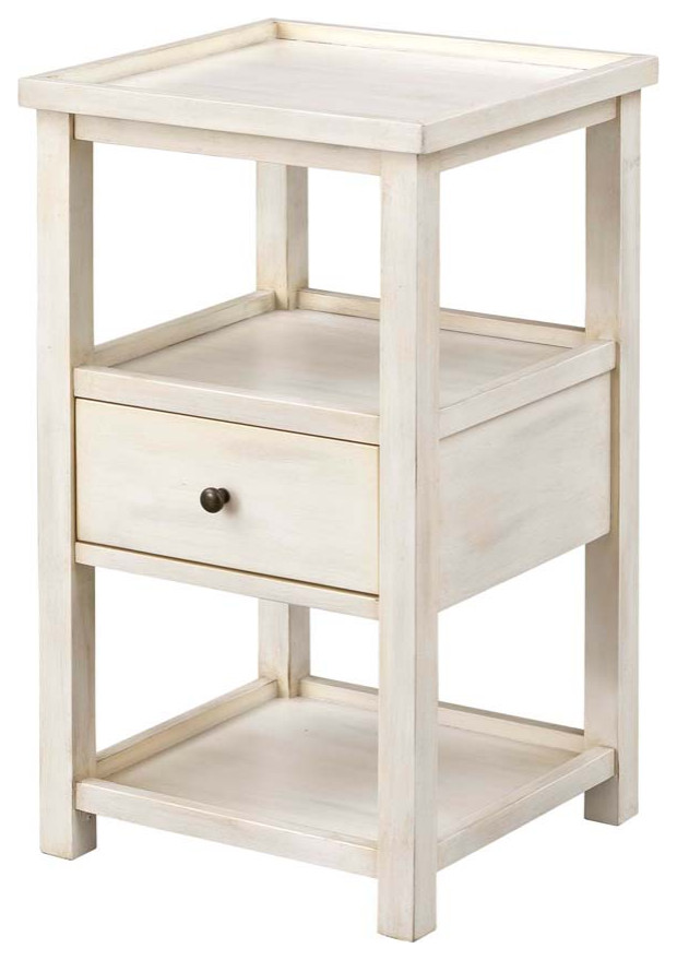 One Drawer Chairside Table - Farmhouse - Side Tables And End Tables ...