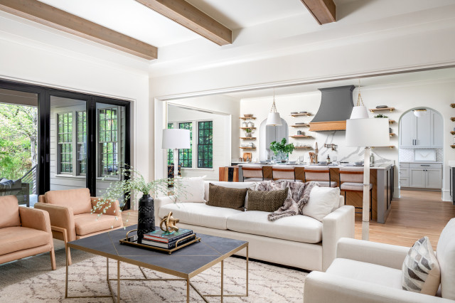 Living Room at 308 Wonderwood by Pike Properties - Charlotte Custom ...