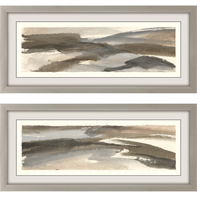 Paragon Brush Scape III 2-Piece Set Artwork - Contemporary - Prints And ...
