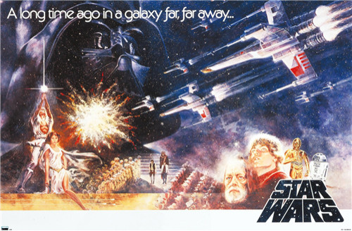 Star Wars: A New Hope - Horizontal One Sheet - Contemporary - Prints ...