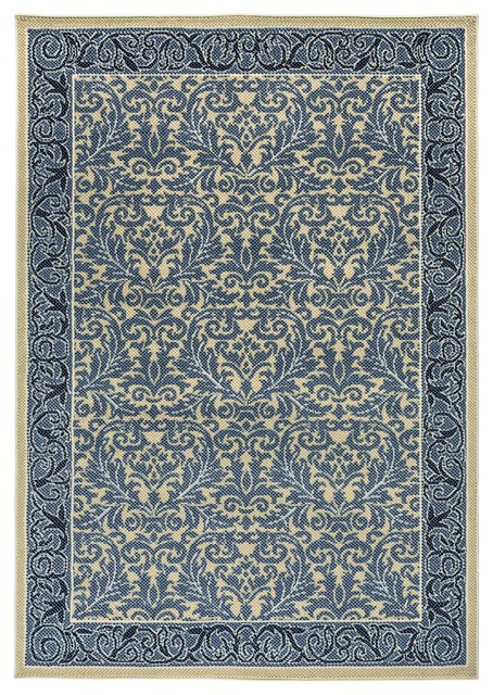 Rizzy Home Millington Collection Rug, 6'7"x9'6" - Traditional - Area ...