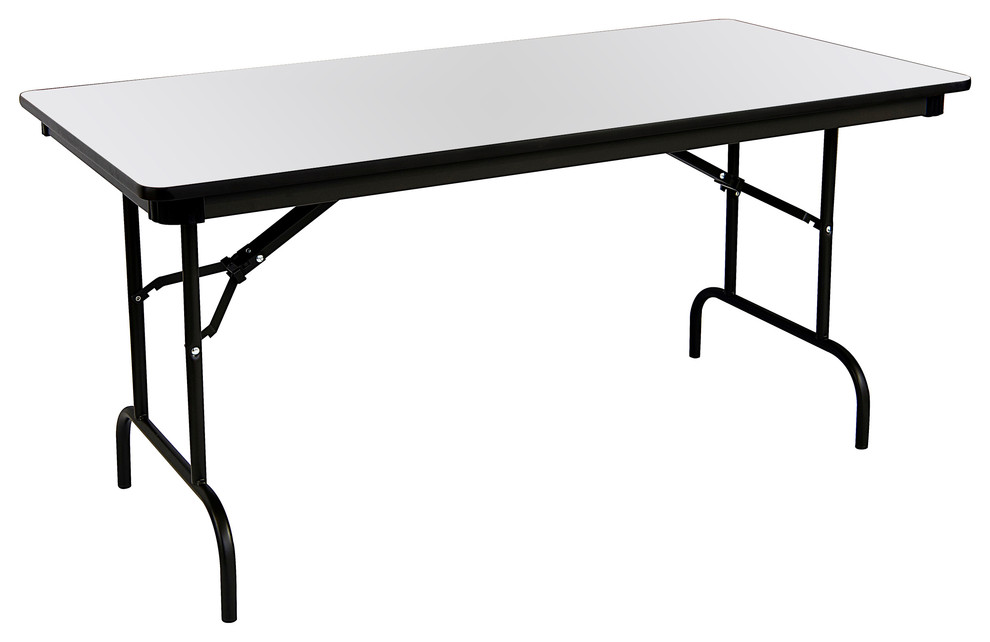 Premium Wood Laminate Folding Table 30x60 - Contemporary - Folding ...