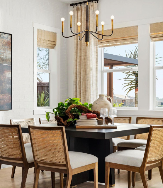 The Gael Dining Table, Transitional, Square, 60"x60" - Transitional ...