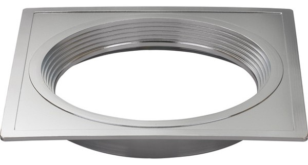 6" Square Trims, Option For 5" & 6" Base Unit - Polished Nickel Finish ...