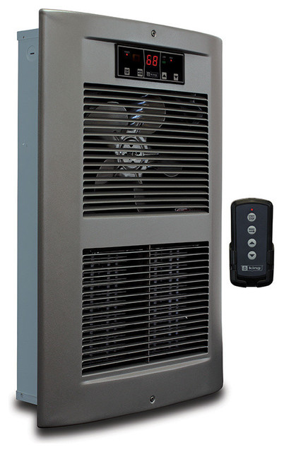 LPW ECO2S Wall Heater 240V 4500W, Satin Nickel - Space Heaters - by ...