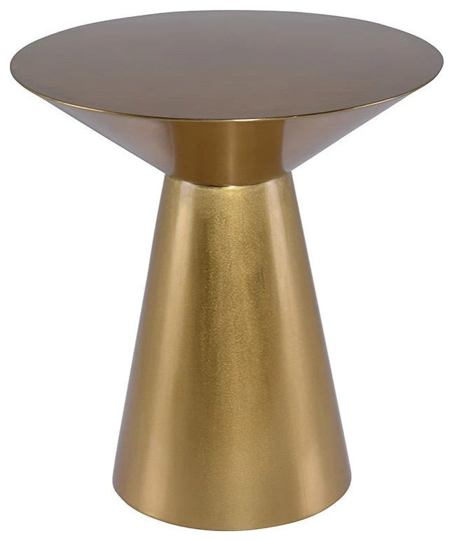 Beau Gold Side Table - Contemporary - Side Tables And End Tables - by V ...