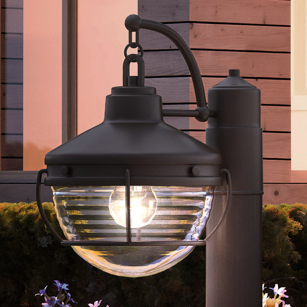 Luxury Nautical Post Light, Oil Rubbed Bronze, UEX1054 - Beach Style ...