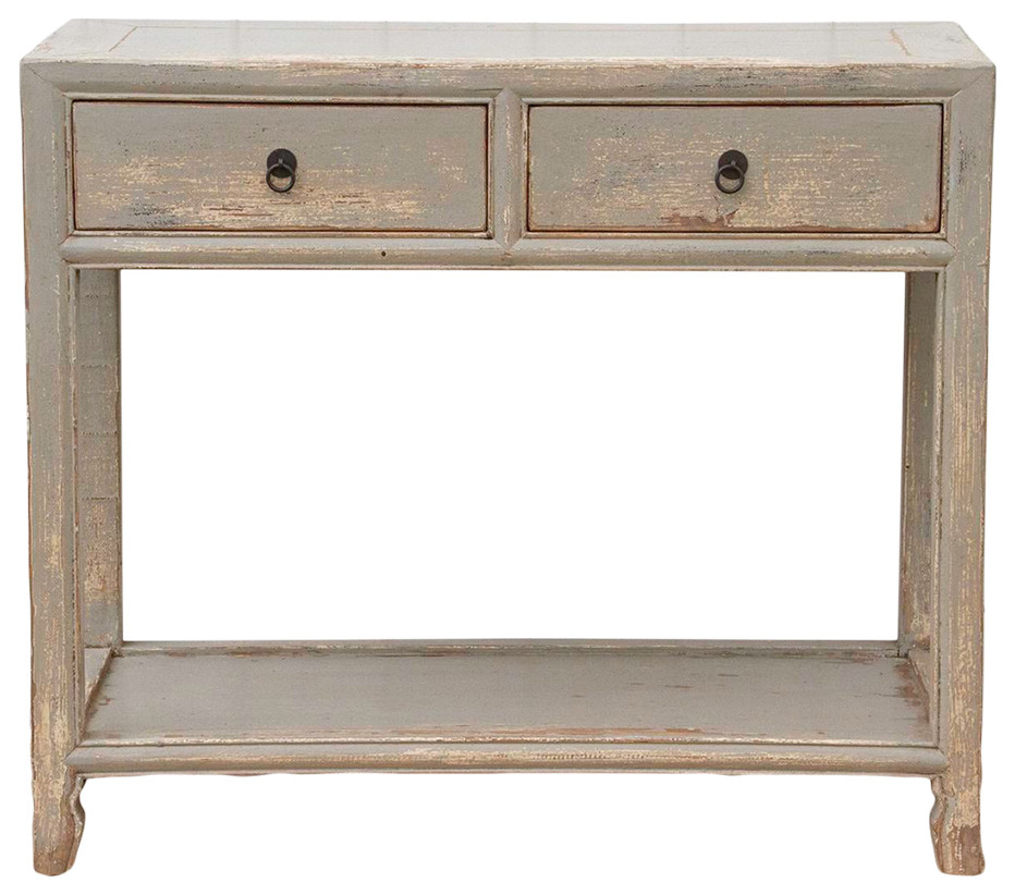 Country Style Painted Console Table - Farmhouse - Console Tables - by ...