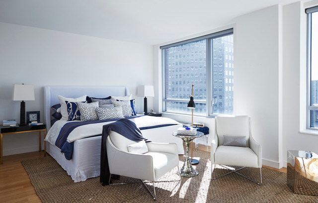 Townhouse in the sky! New York City high-rise duplex - Transitional ...