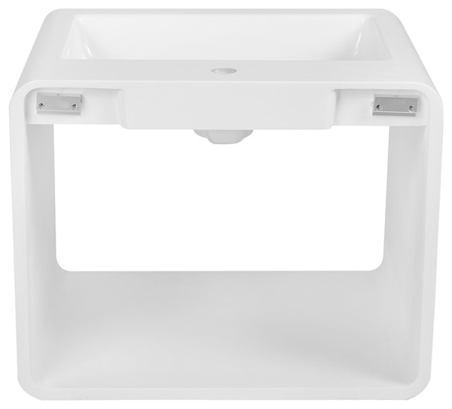 24" Streamline K-1952-24 Solid Surface Resin Wall Hung Basin ...
