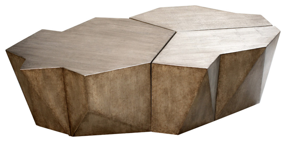 Cocktail Table Hudson,. Silver - Rustic - Coffee Tables - by Sideboards ...