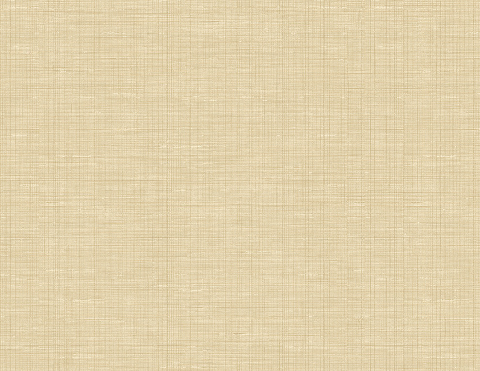 Alix Light Yellow Twill Wallpaper - Contemporary - Wallpaper - by ...