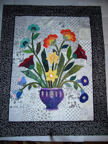 Finished my appliqué top