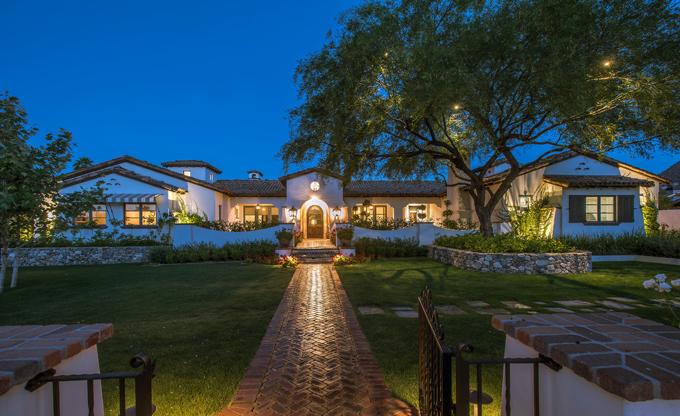 Camelback Home - Mediterranean - Exterior - Phoenix - by Stucco ...