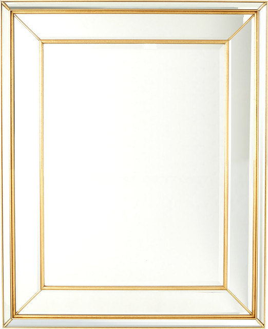 Bevel on Bevel Mirror - Transitional - Wall Mirrors - by HedgeApple | Houzz