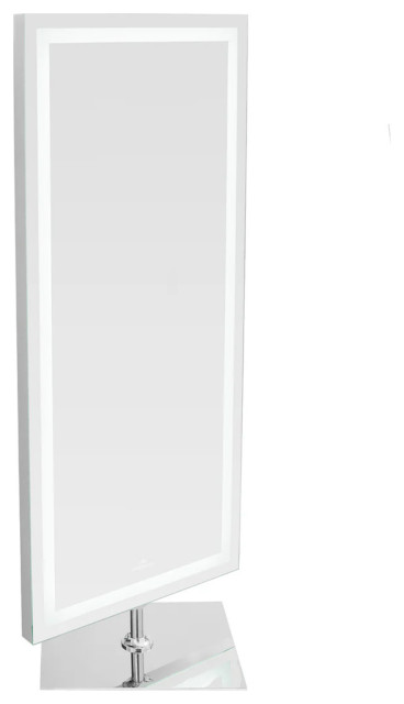 Cristal Full Length Mirror with Lights with 180 Degrees Built-in LED ...